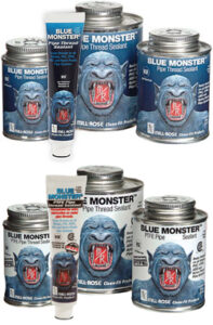Blue Monster Products for Sale at the Parts Counter